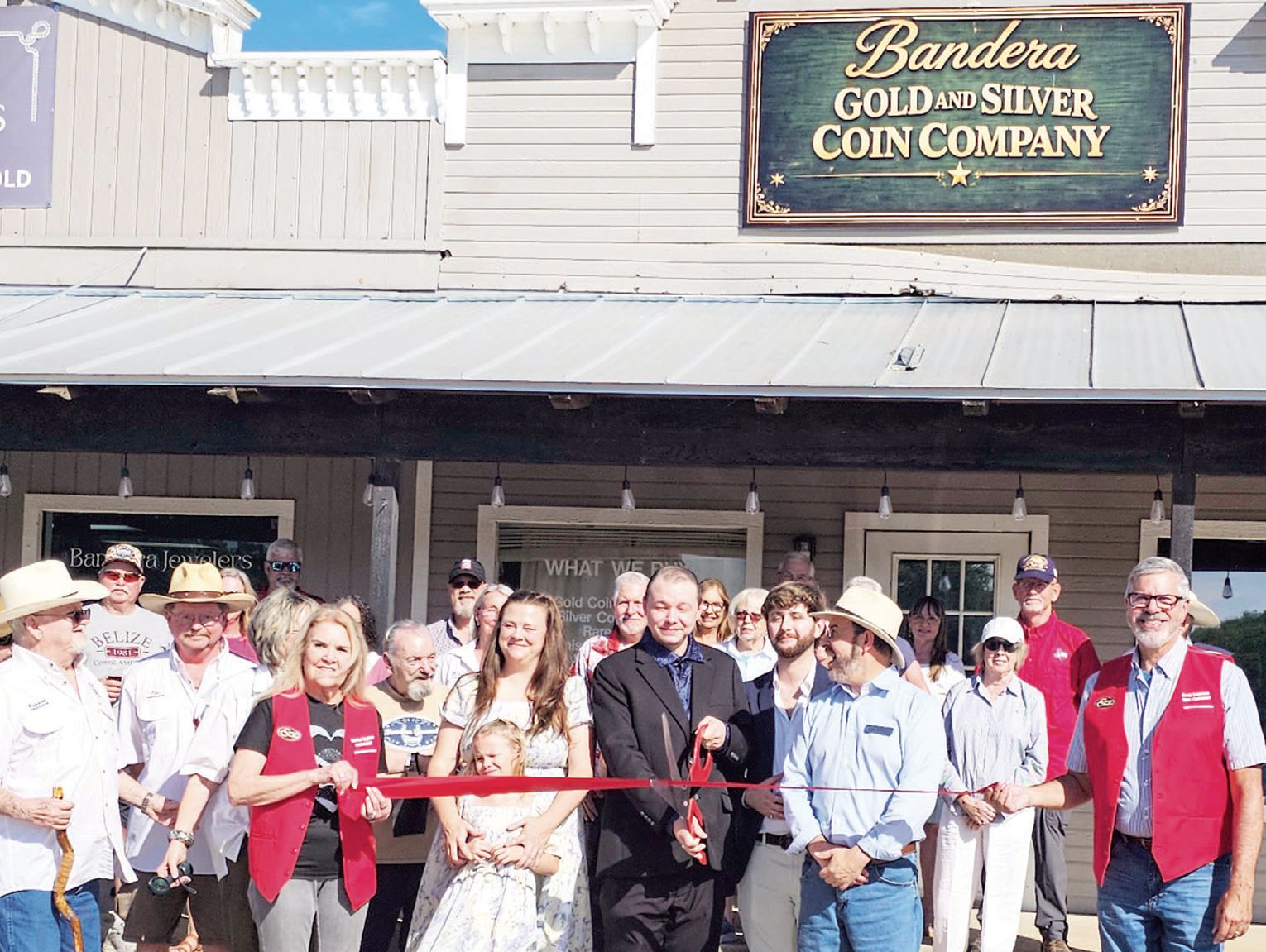 Bandera Gold and Silver Coin Company grand opening