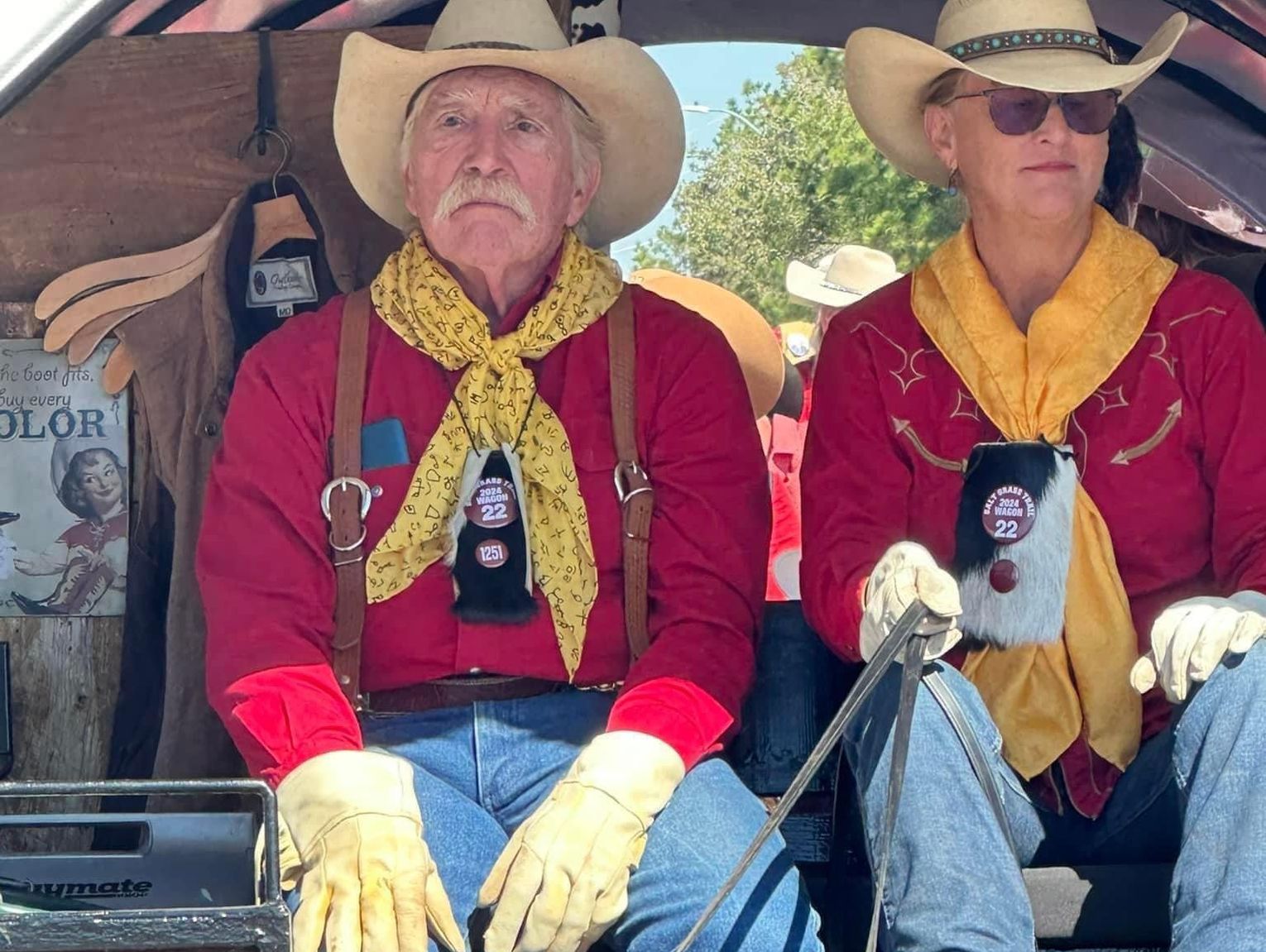 Bandera teamsters drive in Iconic Houston rodeo trail ride