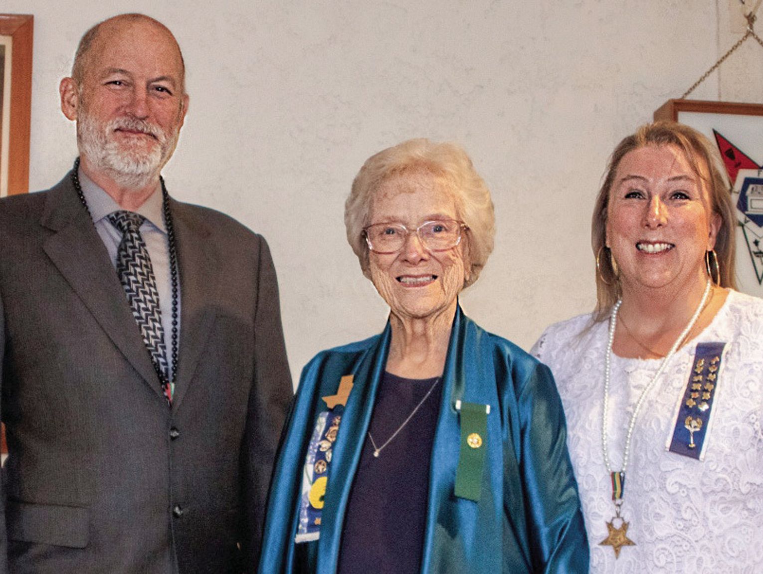 Eastern Star chapter member honored with 70 – year award