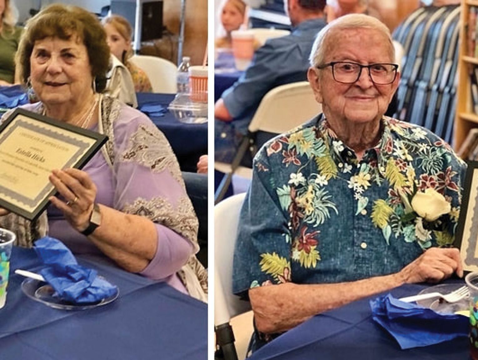 Lakehills library board members honored for combined 38 years of service