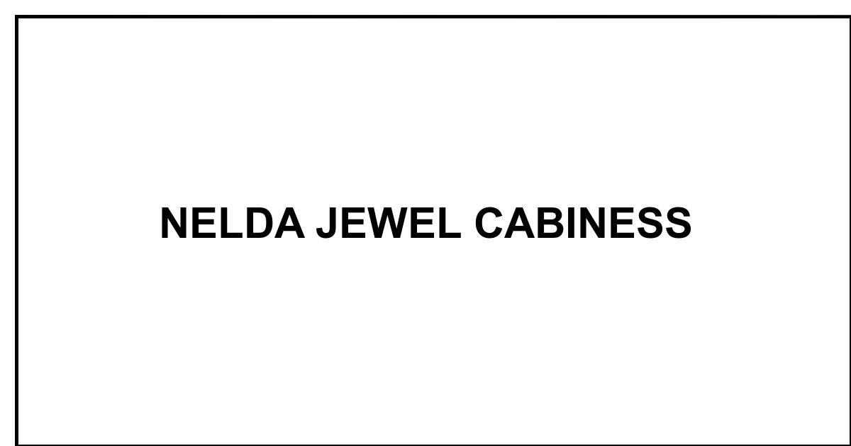 Obituary: NELDA JEWEL CABINESS